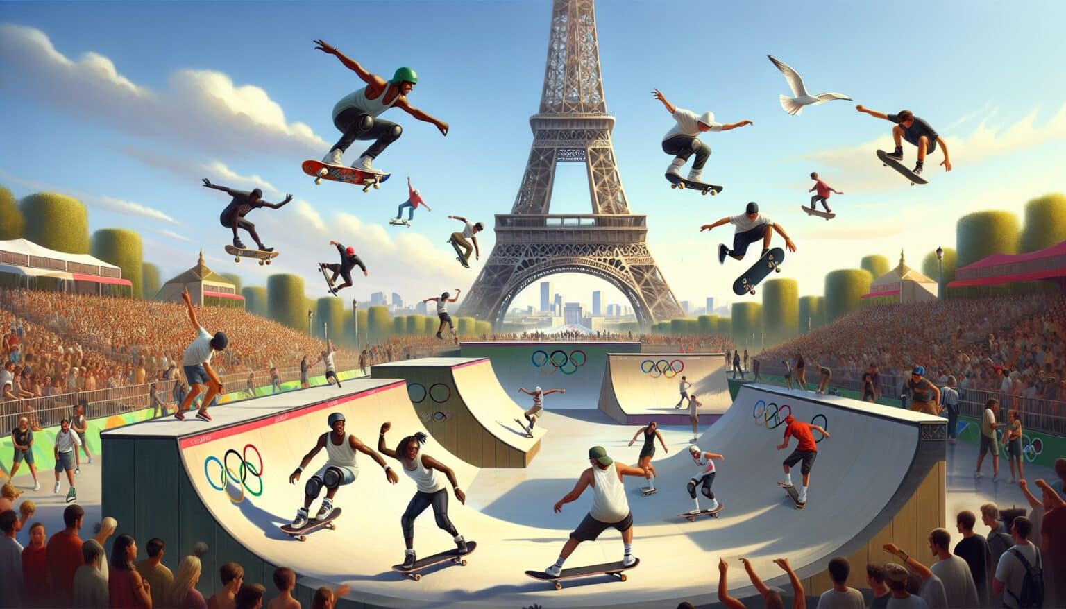 Le skateboard aux Jeux Olympiques de Paris 2024: une révolution ...
